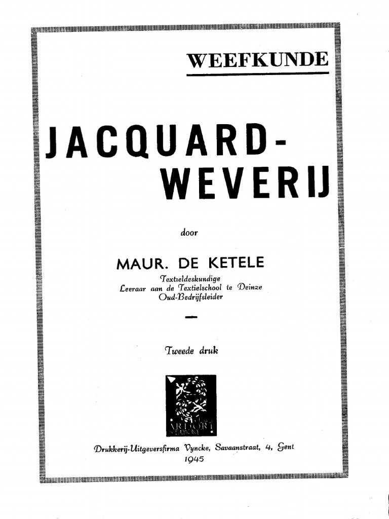 Jacquard-De Ketele - 1 | PDF