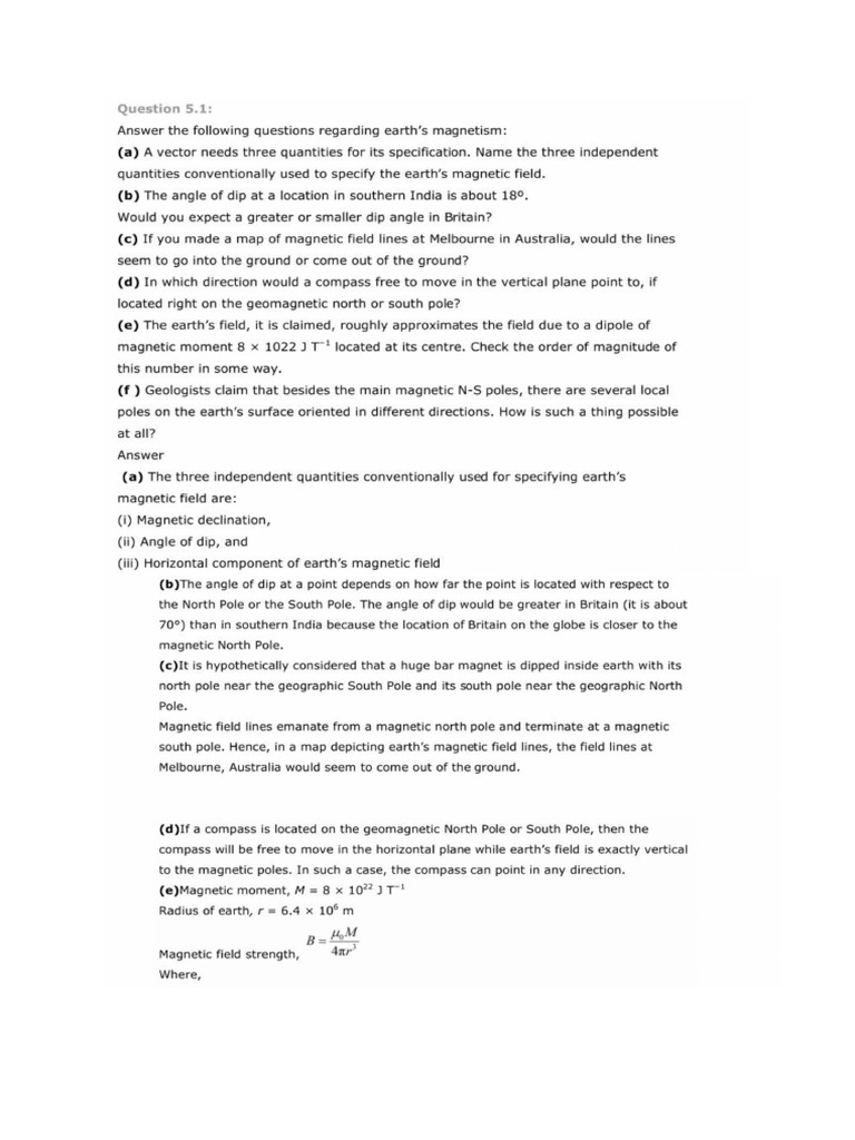 Exercise Soln.pdf | PDF