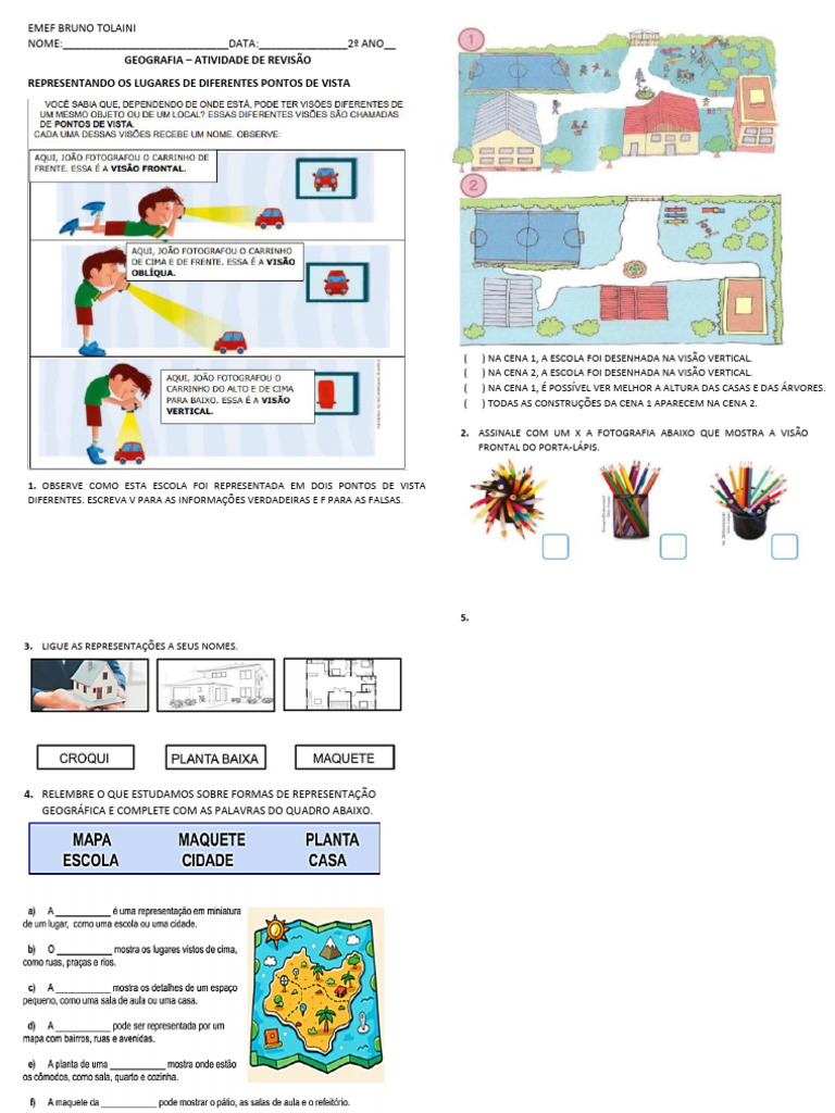 Representação Dos Lugares de Diferentes Pontos de Vista2 | PDF