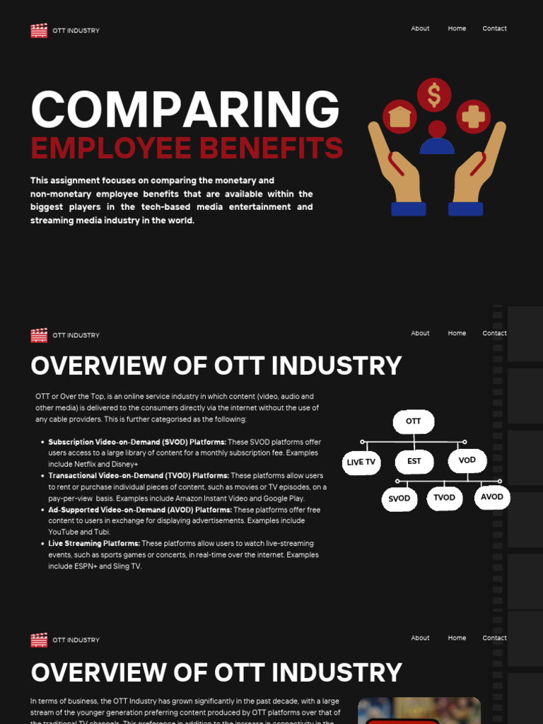 Employee Benefits Comparison | PDF | Video On Demand | Employment