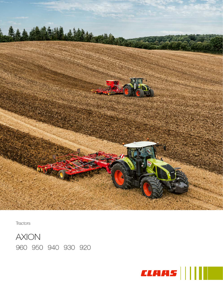 Axion 920 960 en (57d) | PDF | Tractor | Engines