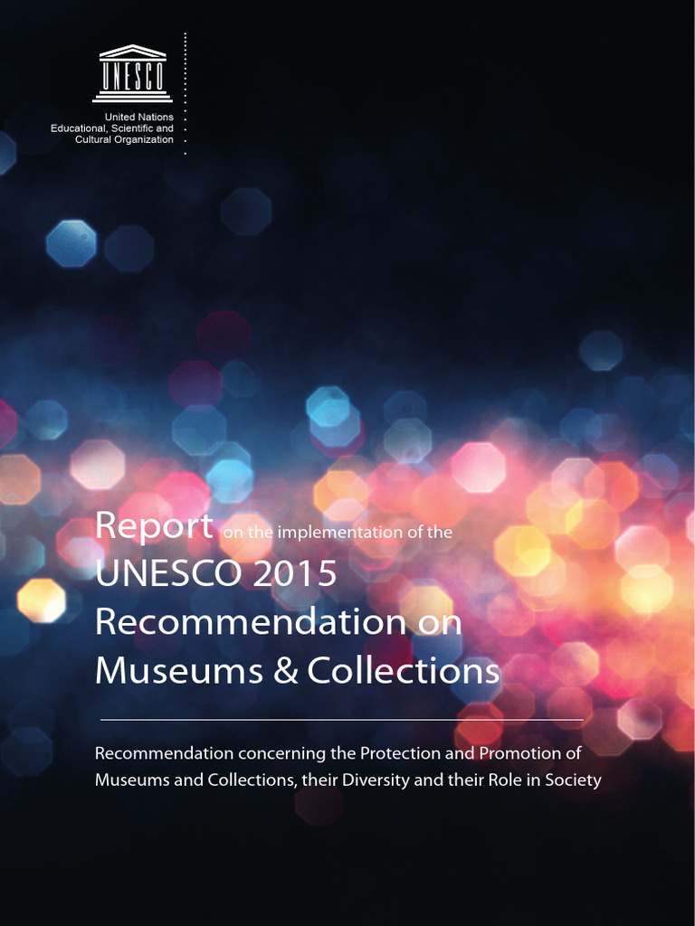 UNESCO 2015 Museums Recommendation Report | PDF | Museum | Unesco