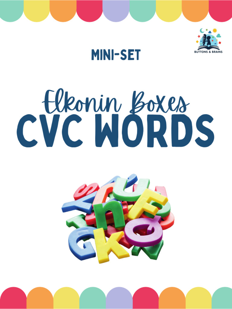 Elkonin Boxes: Mini-Set | PDF | Phonics | Human Communication