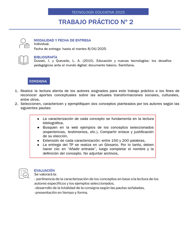 2025 TP 2 Consigna | PDF