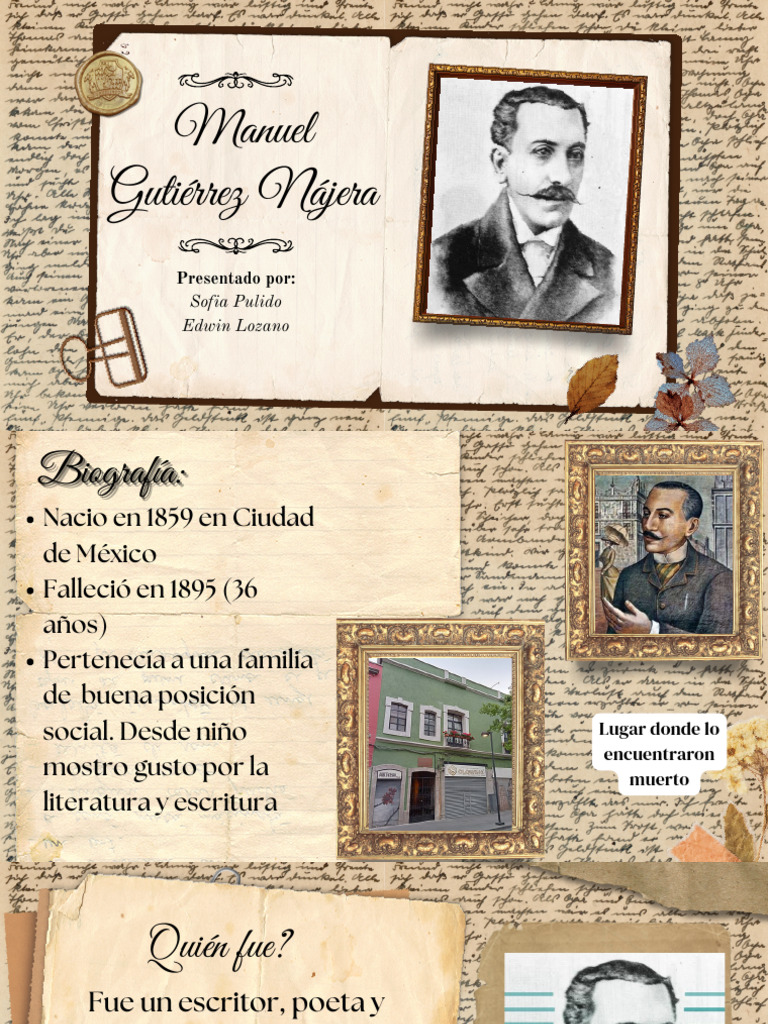 Manuel Gutiérrez Nájera - 20250920 - 203329 - 0000 | PDF