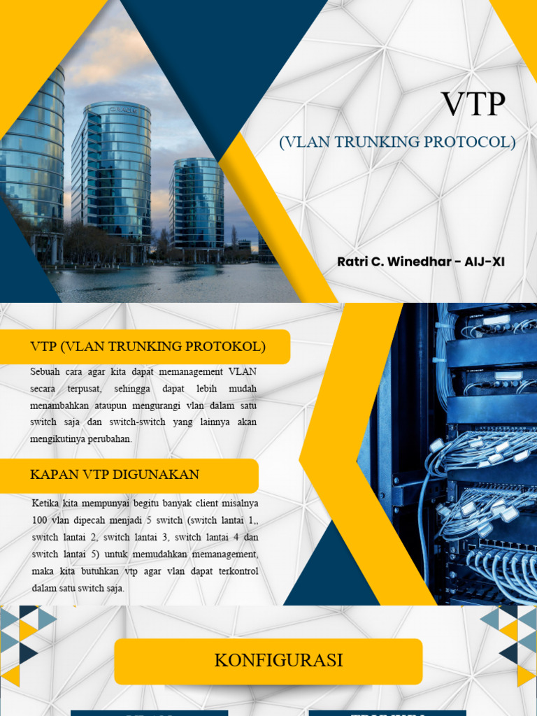 Manajemen VLAN dengan VTP | PDF