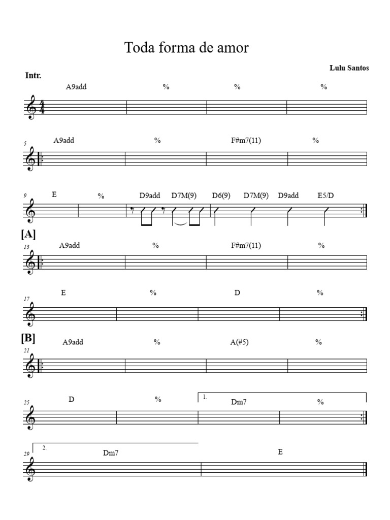 Todaforma de Amor | PDF