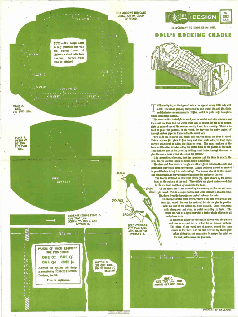 Hobbies 1950 Diagrams | PDF | Carriage