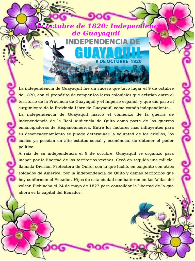 9 de Octubre de 1820 | PDF