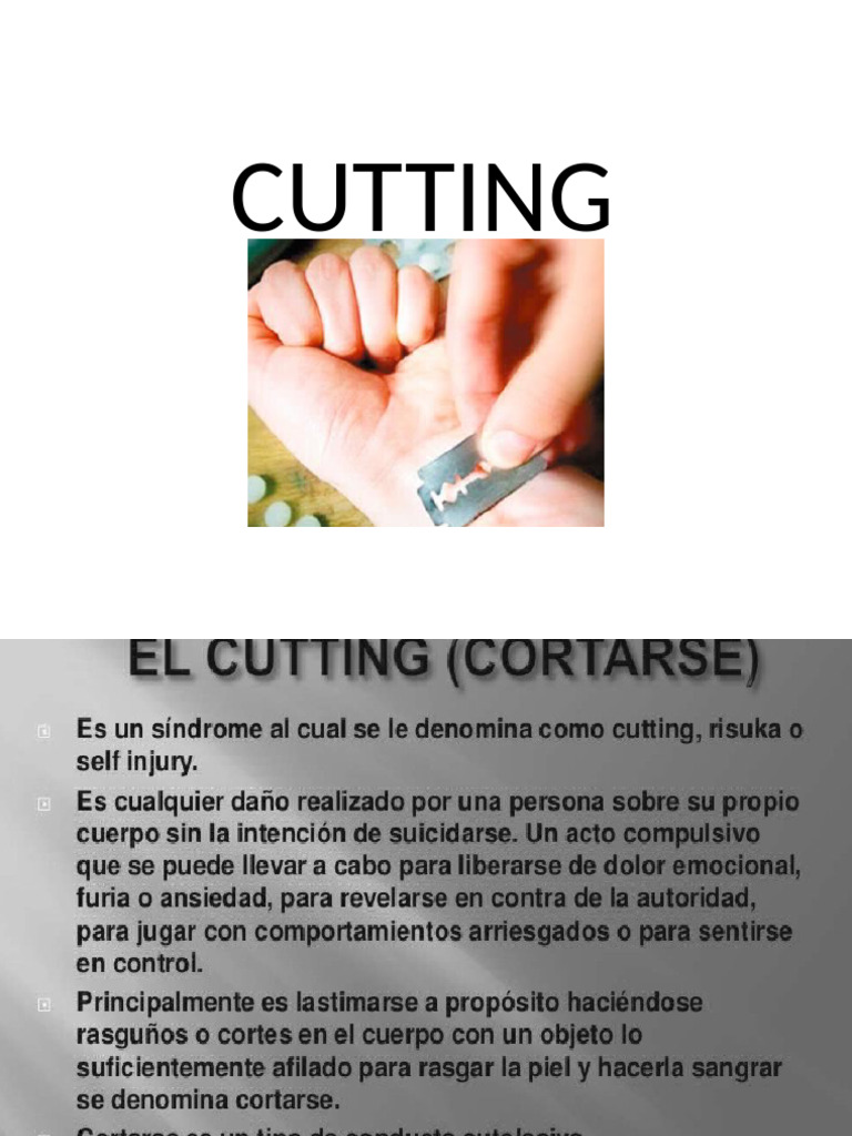 Cutting | PDF