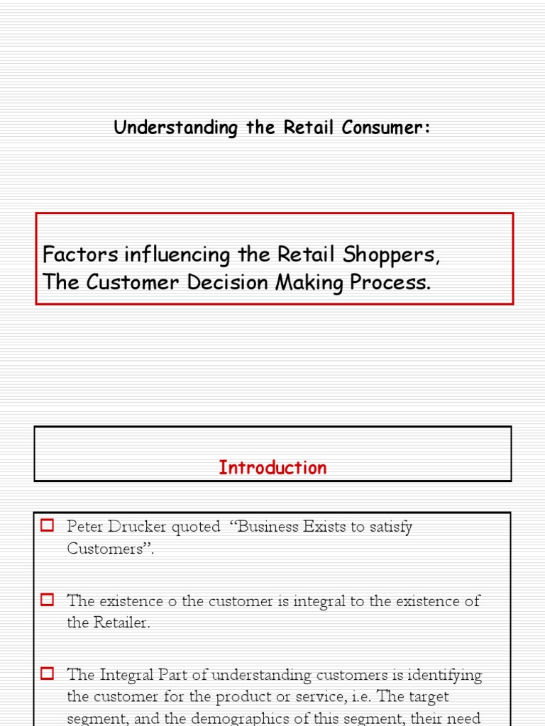 2-Consumer Decision Making Process | PDF | Retail | Consumer Behaviour