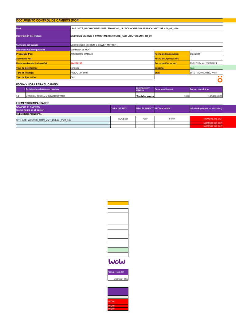 Lima - Site Pachacutec - VMT - Troncal - 19 | PDF | Red de computadoras