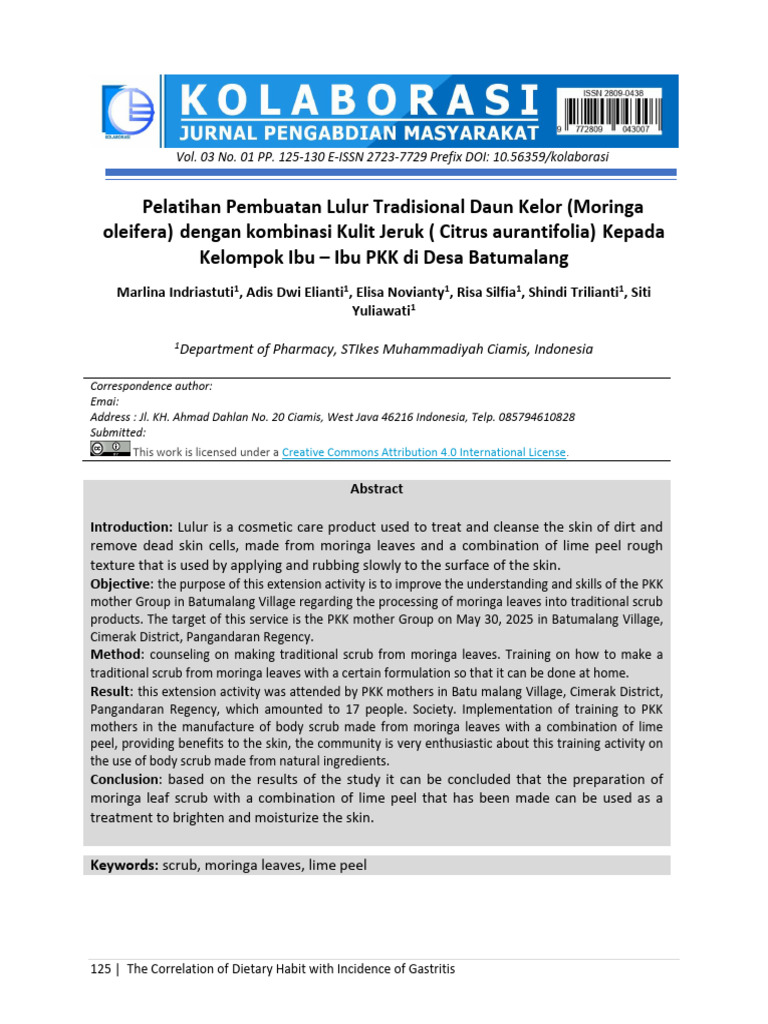 Intisari Dan Abstract | PDF