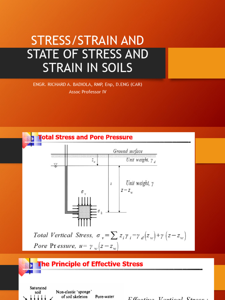 Effective Stress and Increase of Effective Stress | PDF