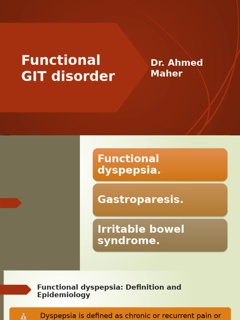 Understanding Functional GIT Disorders | PDF | Irritable Bowel Syndrome ...