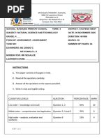 Grade 7 Natural Sciences Term 1 Notes | PDF | Flowers | Pollination