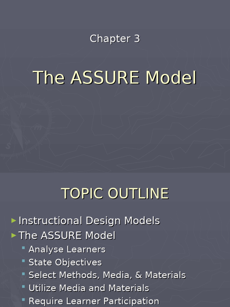 ASSURE Model for Effective Instruction | PDF | Learning | Behavior ...