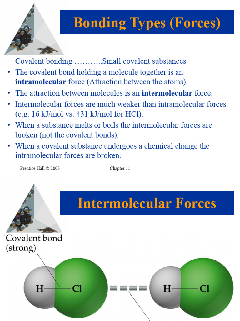 Ch11 12 Bonding Aggregs | PDF | Intermolecular Force | Chemical Bond