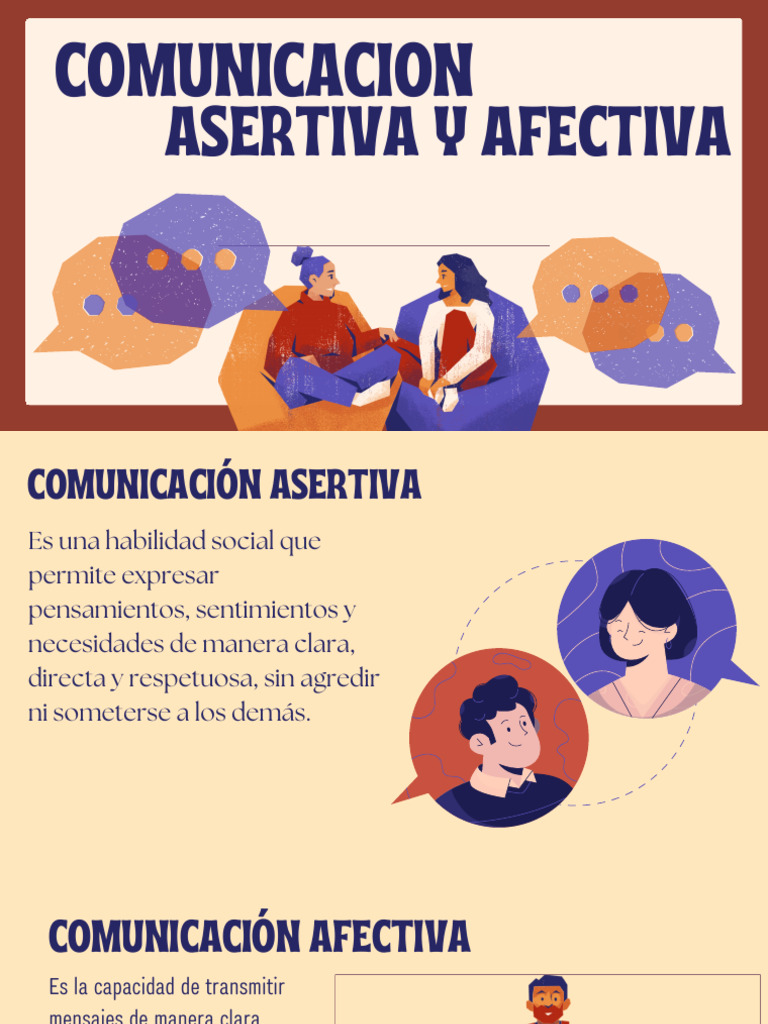 Comunicación Asertiva y Afectiva | PDF | Comunicación