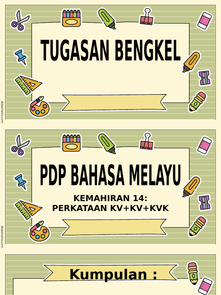 k14 Perkataan KV KV KVK | PDF