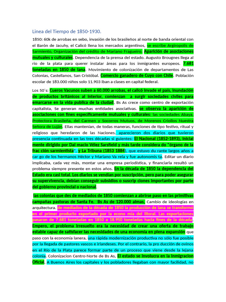 Nueva Historia Sudamericana Argentina Tomo 4 | PDF | Buenos Aires | Argentina