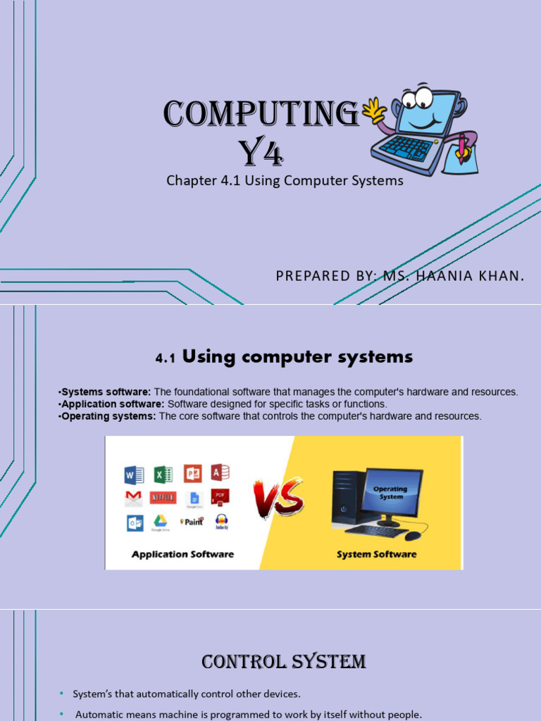 Understanding Computer Systems and Software | PDF | Software | Computer ...