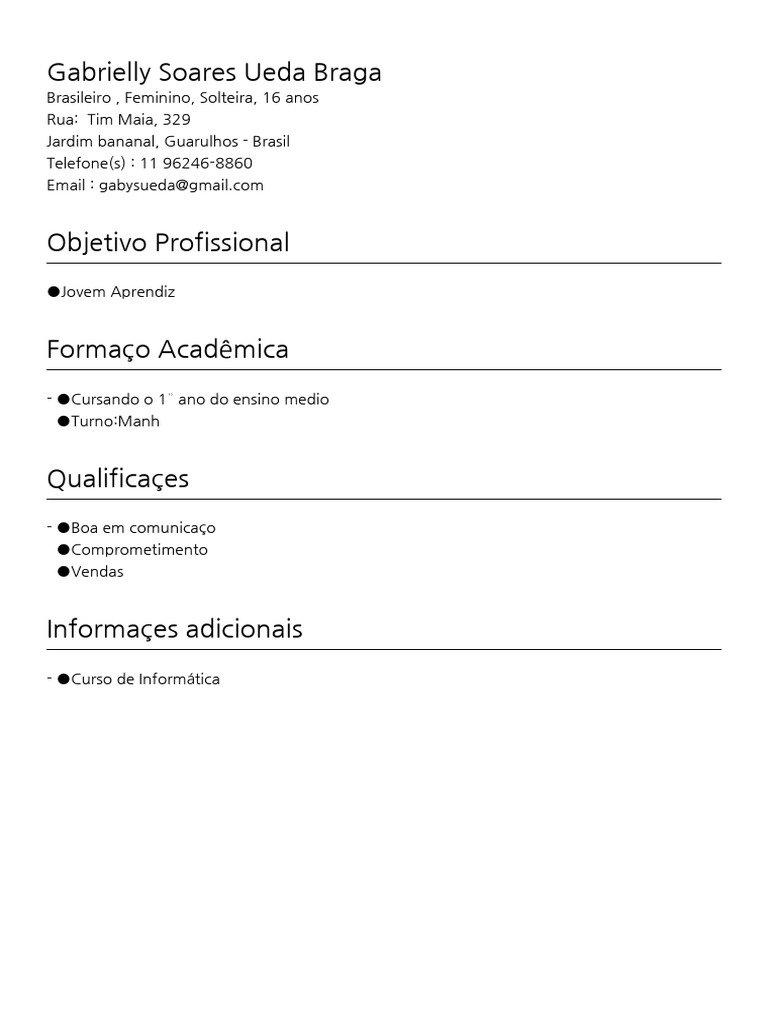 currriculum (1) | PDF