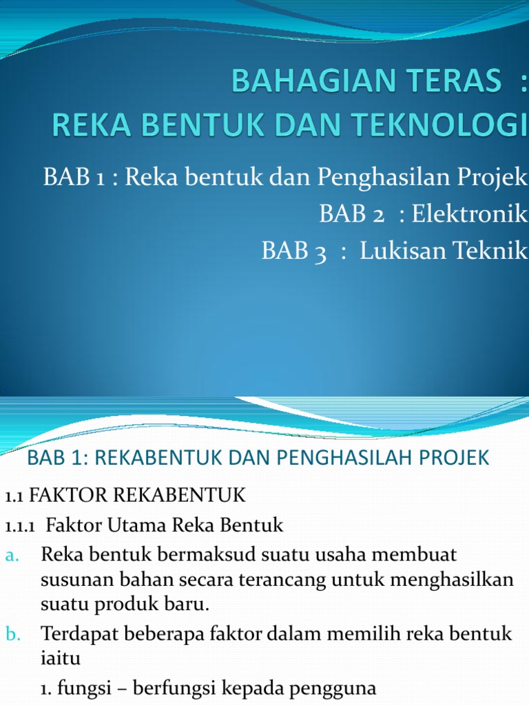 KHB - Projek & Elektrik | PDF