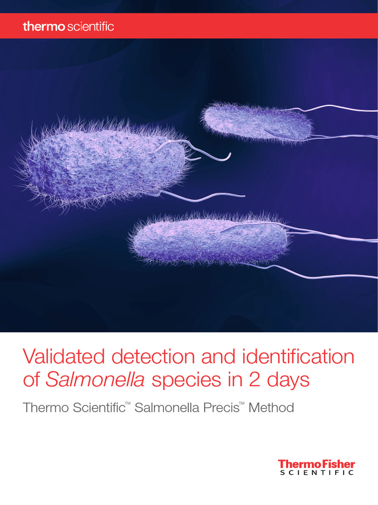 Salmonella Precis Method | PDF | Microbiology
