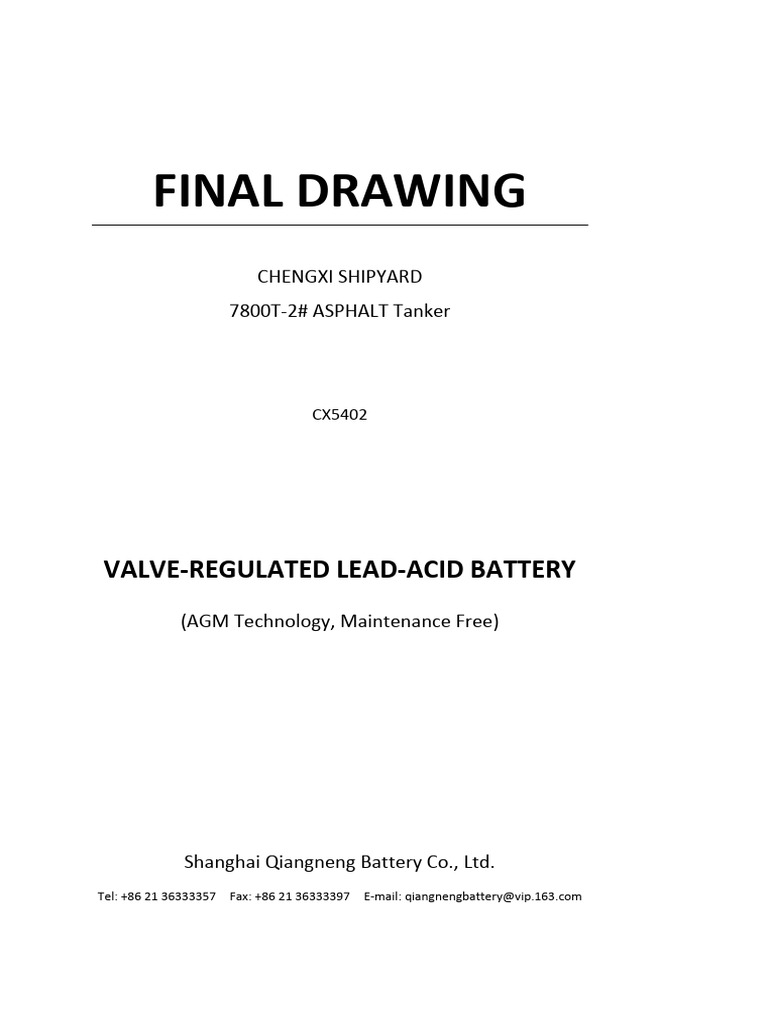 E3.Lead Aicd Battery | PDF | Rechargeable Battery | Battery Charger