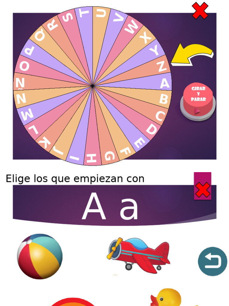 Ruleta Abecedario | PDF