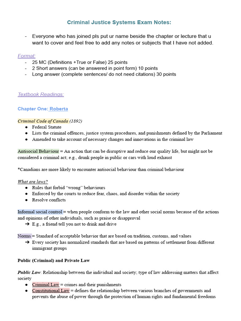 Criminal Justice Systems Part 2 | PDF | Police | Crimes