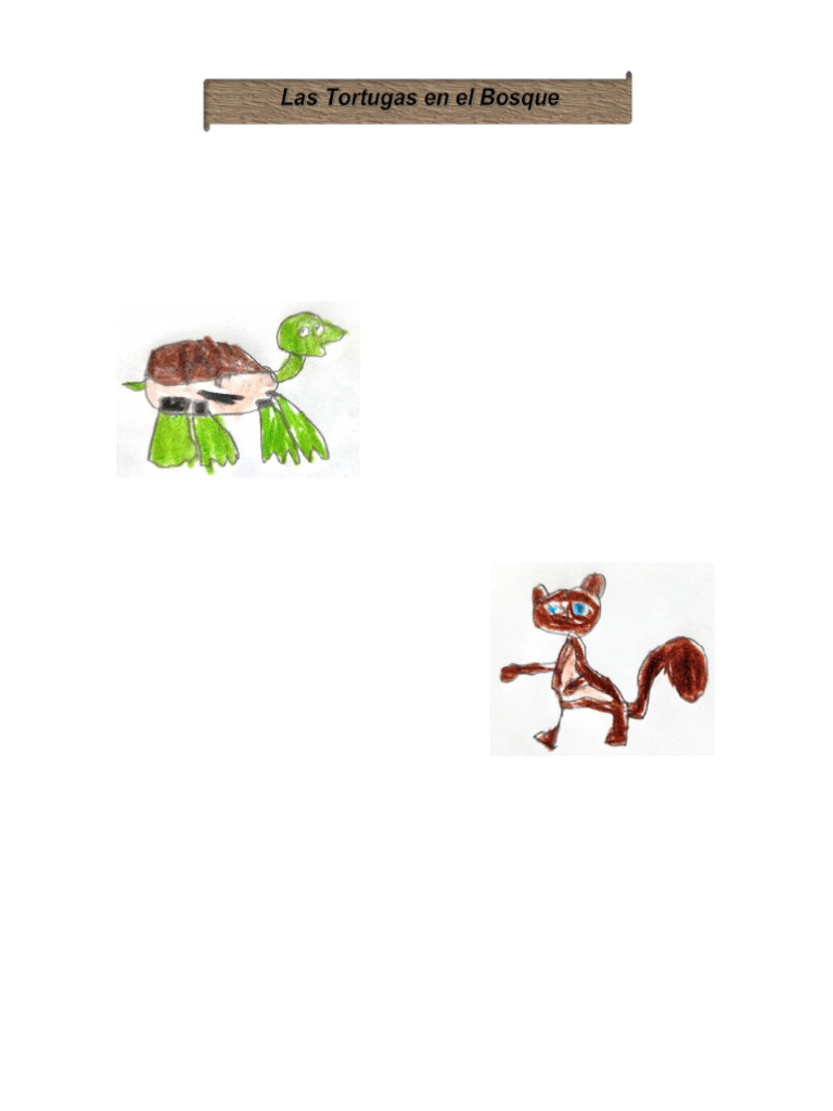 CUENTO Las Tortugas en El Bosque - Thomas Felipe2 | PDF