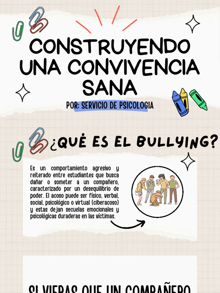 Prevención del Bullying en Estudiantes | PDF