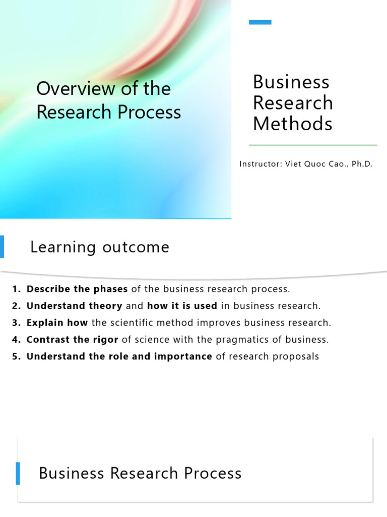 C2 Research Process UEH - 2023 | PDF | Theory | Scientific Method