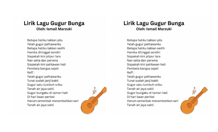 Gugur Bunga | PDF