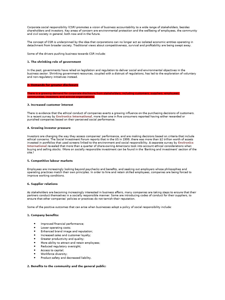 Coca-Cola India's CSR Strategy Analysis | PDF | Corporate Social ...