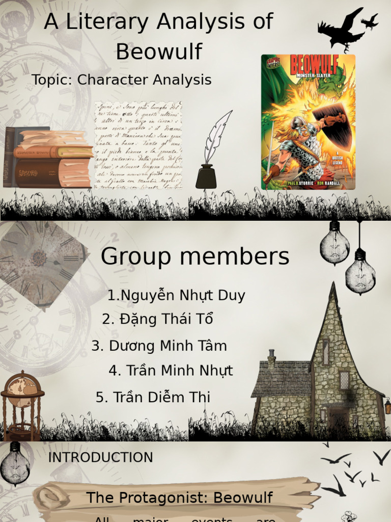 Character Analysis of Beowulf | PDF | Beowulf | English Heroic Legends