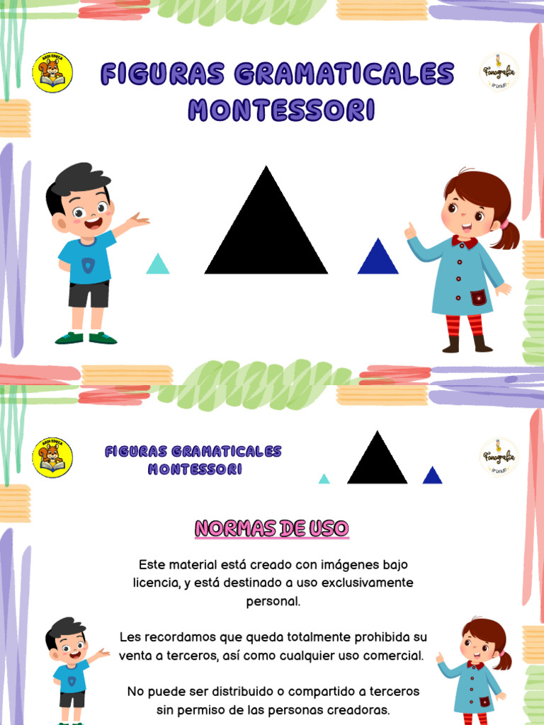 Figuras Gramaticales Montessori | PDF