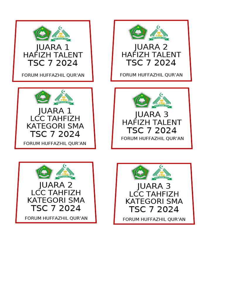 Stiker Juara | PDF