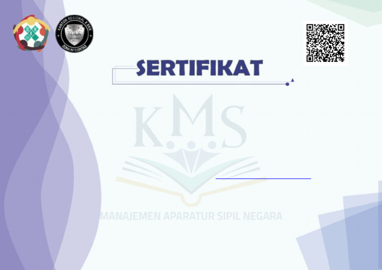 Sertifikat KMS - Penilaian Kinerja PNS - Ni Made Anggreni AP | PDF