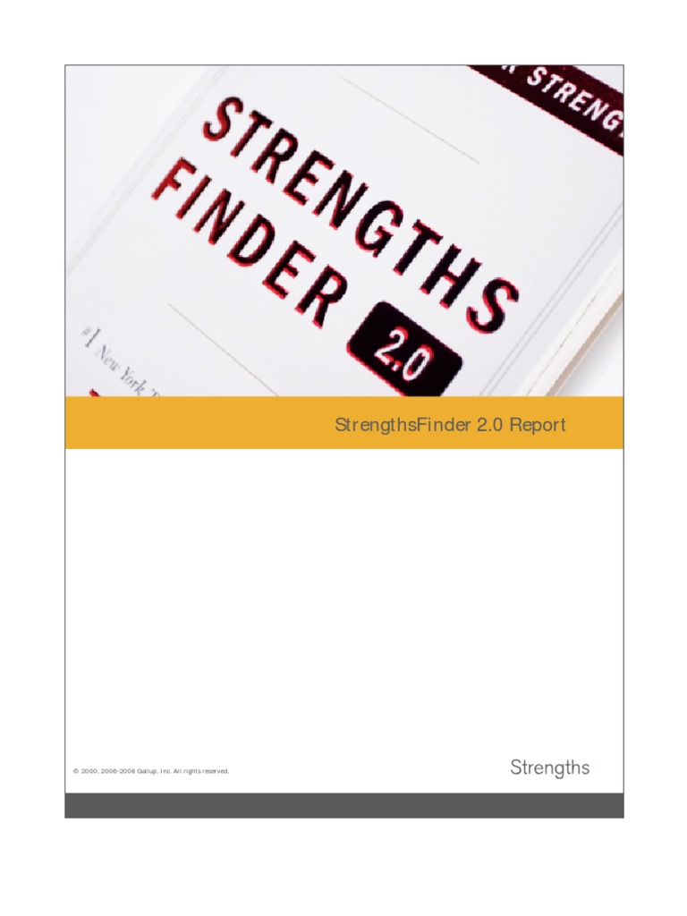 Strength Finder | PDF | Insight | Intuition