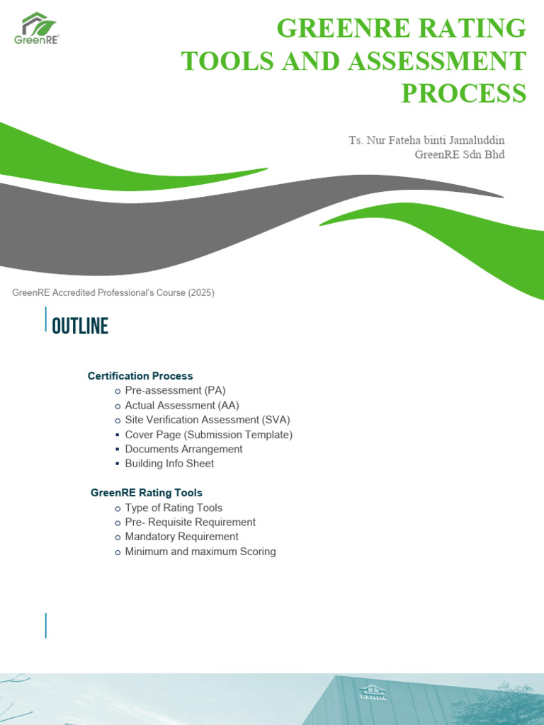 GreenRE Accreditation Process Guide | PDF