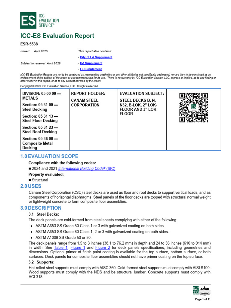 Esr 5538 | PDF | Strength Of Materials | Bending