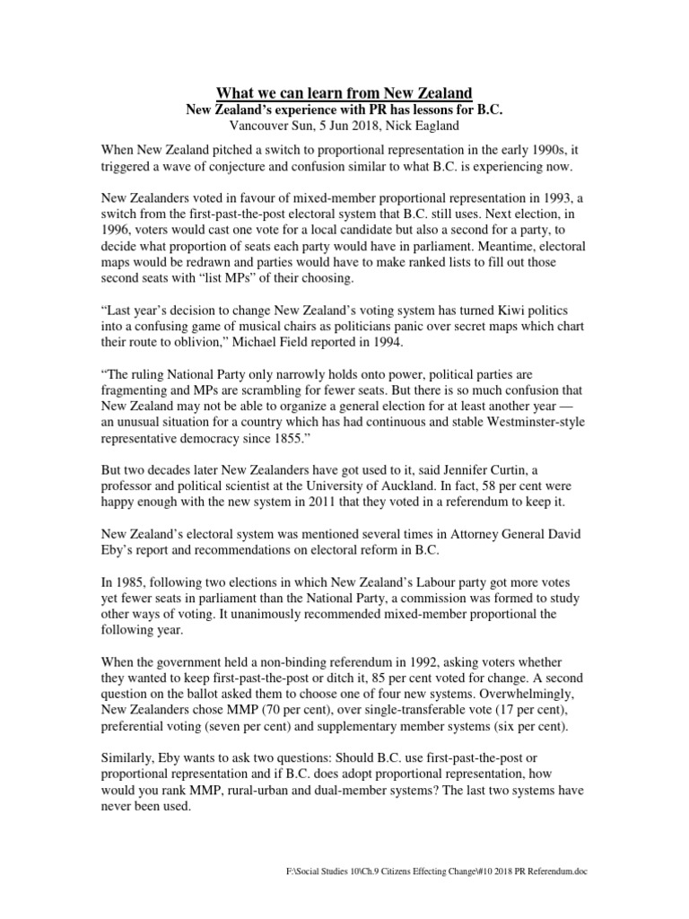 #10 2018 PR Newspaper Article Package | PDF | Voting | Elections