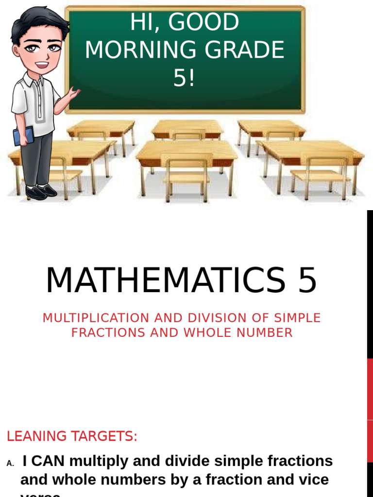 Fractions - Multiplication and Division | PDF