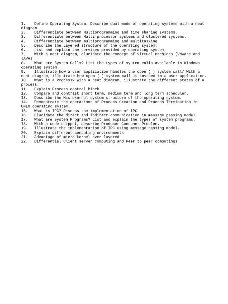 IA1 Imp Que | PDF