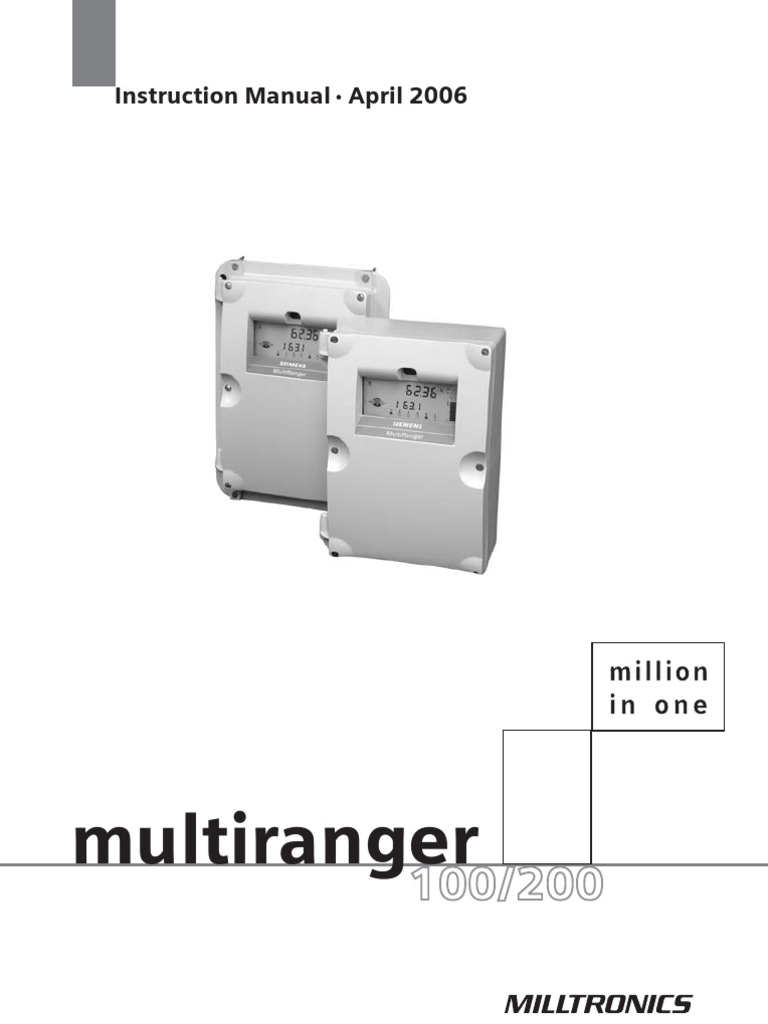 Multitronic 200 | PDF | Relay | Parameter (Computer Programming)