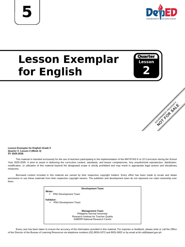 Grade 5 English Lesson Plan: Implied Meaning | PDF | Learning | Human ...