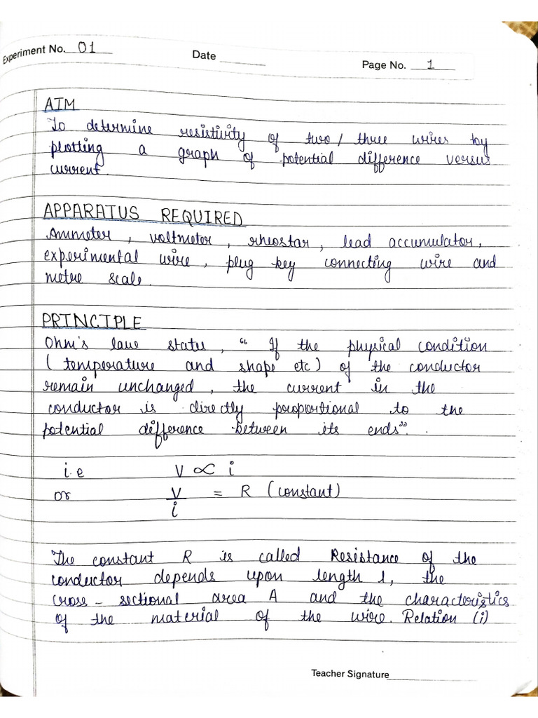 Physics Lab Manual | PDF